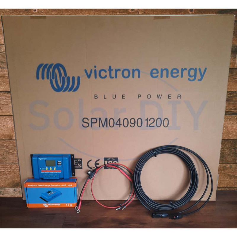 90W Solar Kit Victron Panel 10A PWM USB