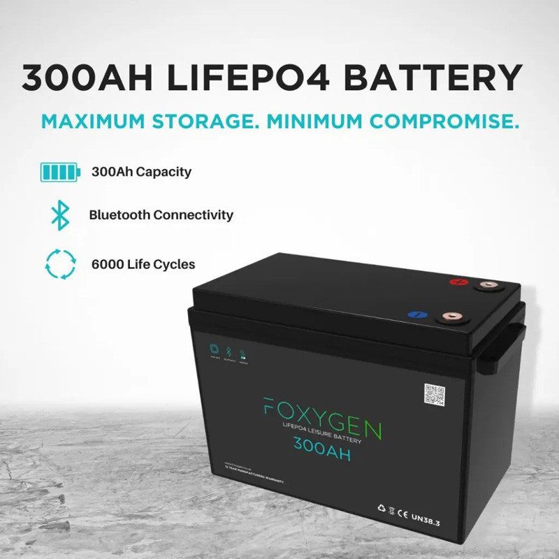 FOXYGEN - 300Ah Lithium Battery with Bluetooth & Heating